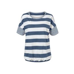 Tchibo - Gestreiftes Blusenshirt - Damen - Gr. S - wei&szlig;/gestreift