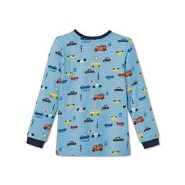 Tchibo - Pyjama - Jungen - Gr. 110/116 - dunkelblau
