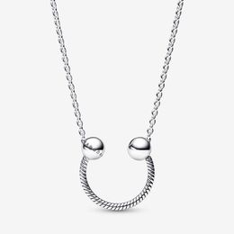 Pandora 'Moments' Damenhalskette aus 925 Sterling Silber - Silber 392747C00-45