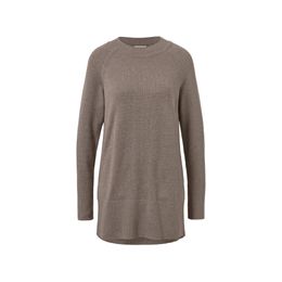 Tchibo - Langer Strickpullover - Damen - Gr. S - taupe