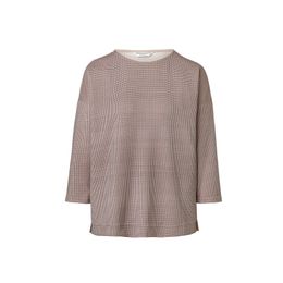 Tchibo - Kariertes Sweatshirt - Damen - Gr. XL - wei&szlig;/kariert