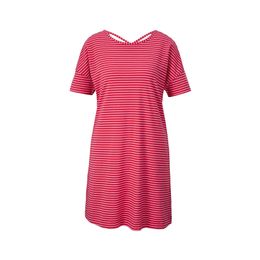 Tchibo - Gestreiftes Jerseykleid - Damen - Gr. S - wei&szlig;/gestreift