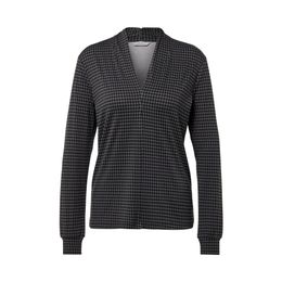 Tchibo - Blusenshirt mit V-Ausschnitt - Damen - Gr. L - schwarz