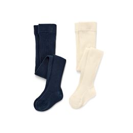 Tchibo - 2 Kinder-Strumpfhosen - Kinder - Gr. 110/116 - dunkelblau