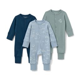 Tchibo - 3 Baby-Pyjamas - Baby - Gr. 74/80 - creme
