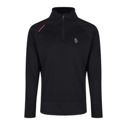 Luke - Sweatshirt f&uuml;r Herren, Weiter Stehkragen (Schwarz)