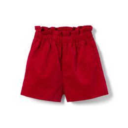 Tchibo - Kleinkinder-Samtshorts - M&auml;dchen - Gr. 110/116 - rot