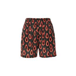Tchibo - Shorts - Damen - Gr. 38 - schwarz/print