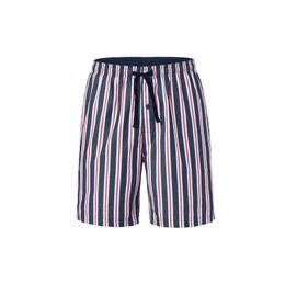 Tchibo - Web-Pyjamashorts - Herren - Gr. L - dunkelblau/gestreift