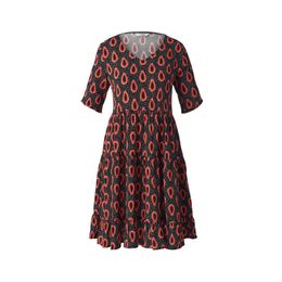 Tchibo - Webkleid - Damen - Gr. 40 - schwarz/print