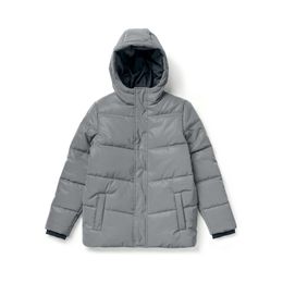 Tchibo - Reflektierende Kinder-Steppjacke - Kinder - Gr. 170/176 - silber