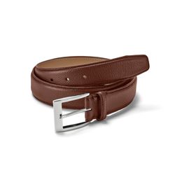 Tchibo - Lederg&uuml;rtel &raquo;Goldpfeil&laquo; - Damen - Gr. 95 - silber