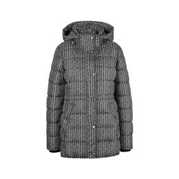 Tchibo - Outdoorjacke mit Kapuze - Damen - Gr. 46 - schwarz/print