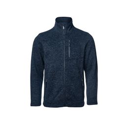Tchibo - Strickfleecejacke - Herren - Gr. M - blau