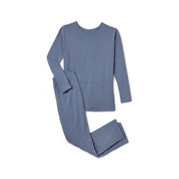 Tchibo - Pyjama - Damen - Gr. M - blau