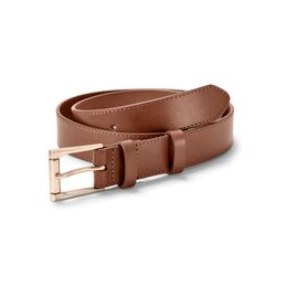 Tchibo - Lederg&uuml;rtel - Damen - Gr. 85 - cognac