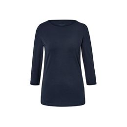 Tchibo - Shirt mit 3/4-Arm - Damen - Gr. XL - dunkelblau