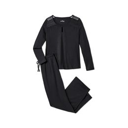 Tchibo - Pyjama - Damen - Gr. M - schwarz