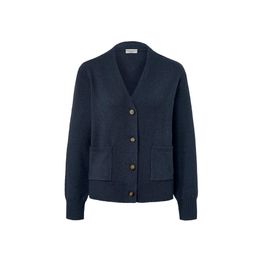 Tchibo - Strickjacke mit Wolle - Damen - Gr. XL - dunkelblau
