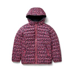 Tchibo - 2-in-1-Kinder-Softshell-und-Steppjacke - M&auml;dchen - Gr. 146/152 - dunkelblau/print