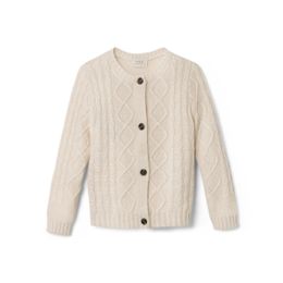 Tchibo - Strickjacke mit RWS-zertifizierter Wolle - Kinder - Gr. 122/128 - beige