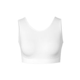 Tchibo - Seamless-Bustier - Damen - Gr. L - wei&szlig;