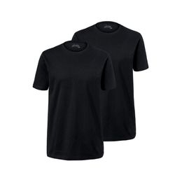 Tchibo - 2 T-Shirts mit Rundhalsausschnitt - Herren - Gr. XL - schwarz