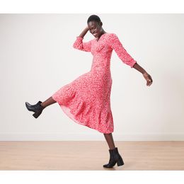 Tchibo - Maxikleid mit Print - Damen - Gr. 40 - pink