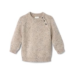 Tchibo - Strickpullover mit RWS-Wolle - Baby - Gr. 86/92 - braun