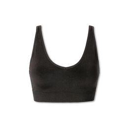 Schiesser Soft BH mit Pads - Damen - Gr. XXL - schwarz