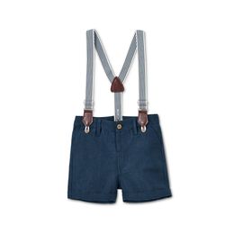 Tchibo - Bermuda-Shorts mit Leinen - Jungen - Gr. 110/116 - dunkelblau