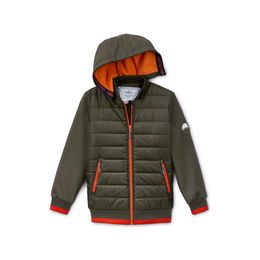 Tchibo - Hybridsteppjacke mit recyceltem Material - Jungen - Gr. 122/128 - olivgr&uuml;n