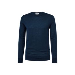 Tchibo - Merino-Pullover - Herren - Gr. S - dunkelblau