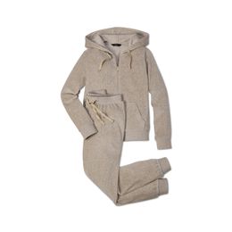 Tchibo - Nicki-Hausanzug - Damen - Gr. L - beige