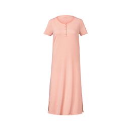 Tchibo - Nachthemd - Damen - Gr. L - apricot/gestreift