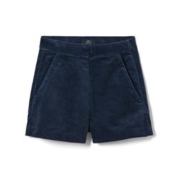 Tchibo - Kinder-Samtshorts - M&auml;dchen - Gr. 146/152 - dunkelblau