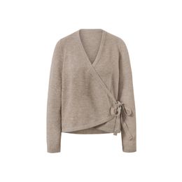 Tchibo - Lounge-Jacke aus Strick - Damen - Gr. XL - beige