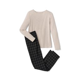 Tchibo - Pyjama - Damen - Gr. M - schwarz