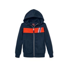 Tchibo - Sweatjacke - Jungen - Gr. 170/176 - dunkelblau/print