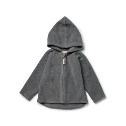 Tchibo - Baby-Fleecejacke - Baby - Gr. 62/68 - dunkelgrau