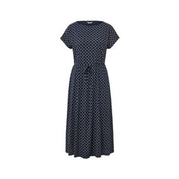 Tchibo - Bedrucktes Jerseykleid - Damen - Gr. M - dunkelblau/print