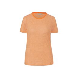 Tchibo - T-Shirt - Damen - Gr. M - orange/gestreift