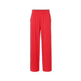 Tchibo - Bedruckte Palazzohose - Damen - Gr. XXL - creme/print