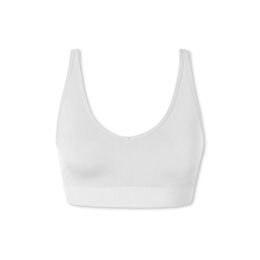 Schiesser Soft BH mit Pads - Damen - Gr. L - wei&szlig;