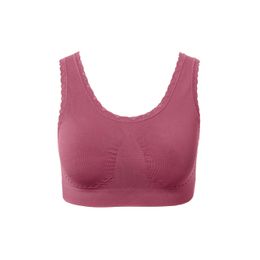 Tchibo - Seamless-Bustier - Damen - Gr. XL - dunkelrosa