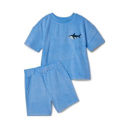 Tchibo - Kinder-Frottier-Set - Kinder - Gr. 122/128 - dunkelblau