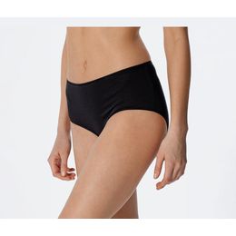 2 Schiesser Midislips mit Modal - Damen - Gr. 44 - schwarz