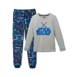 Tchibo - Pyjama &raquo;Star Wars&laquo; - Jungen - Gr. 146/152 - dunkelblau/print