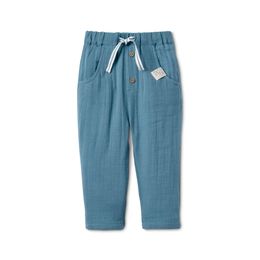 Tchibo - Baumwoll-Schlupfhose - Baby - Gr. 74/80 - blau