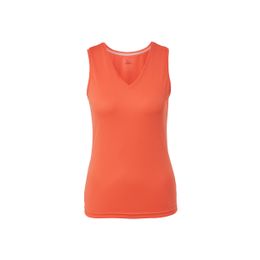 Tchibo - V-Neck-Funktionstop - Damen - Gr. L - orange